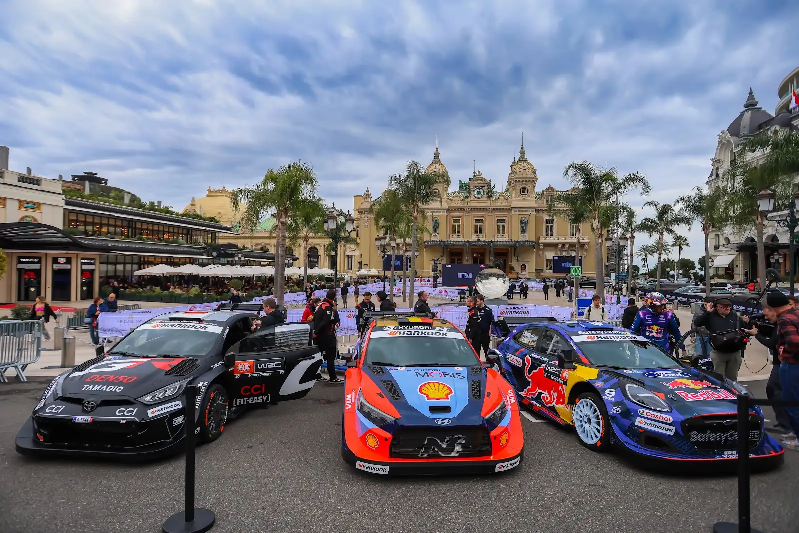 Four World Champions on the starting line! - Automobile Club de Monaco